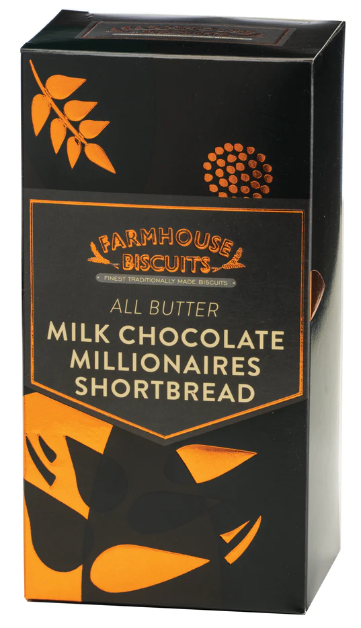 Milk Chocolate Millionaire Shortbread - Farmhouse Biscuits – Boxed For You